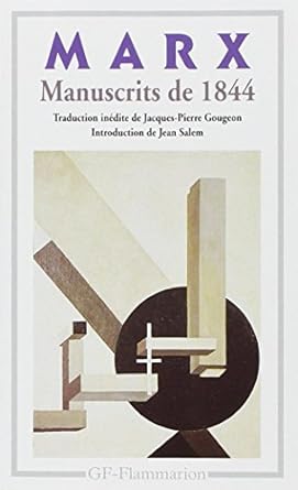MANUSCRITS DE 1844 : MARX,KARL: Amazon.ca: Books