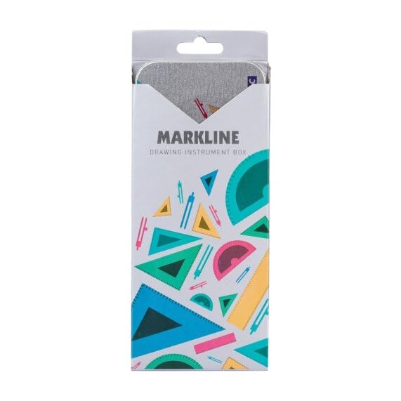 Linc Lazor Markline Mathematical Geometry Box | Multicolour | Pack of 1 ...