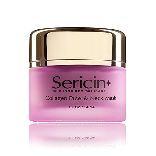 Amazon.com : Sericin Plus Collagen Face & Neck Mask, New Anti-Aging ...