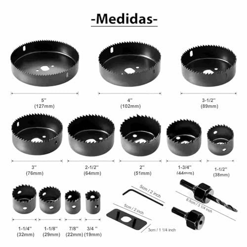 Broca Sacabocados Para Metal - Ferreteria Y Herramientas