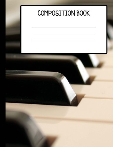 Piano Keys Composition Book: Art and Song Books: 9781973827030: Amazon ...
