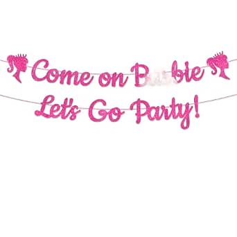 Barbie Birthday Party Decorations and Supplies Pink Girl Birthday Party ...