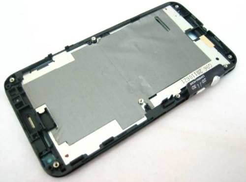 HTC EVO 3D ~ Black Front Bezel Metal Frame Case Housing Cover Panel ...
