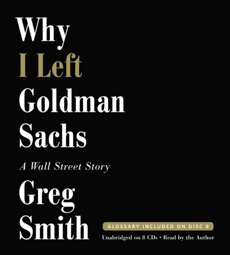 『Why I Left Goldman Sachs』｜感想・レビュー - 読書メーター