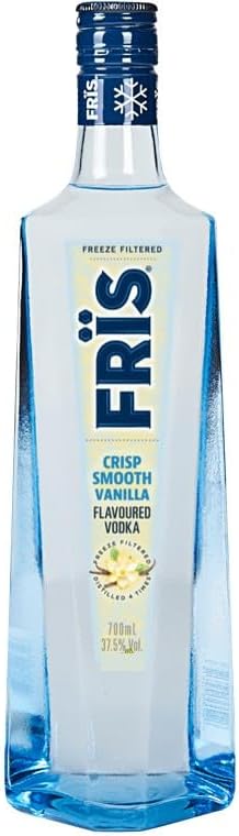 FRÏS Vanilla Vodka, 70cl, 37.5% ABV, Scandinavian Vanilla Flavoured ...