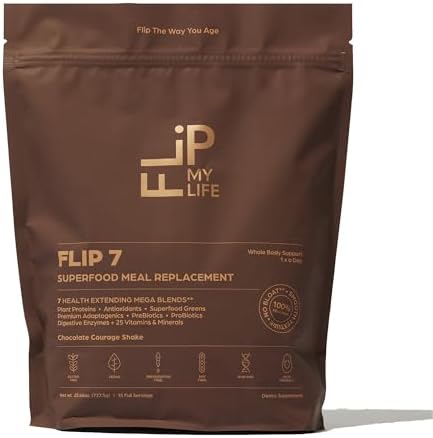 Amazon.com: Flip My Life, Flip 7 Natural SuperFood, Plant-Based Protein ...