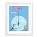Amazon.com: Unless Someone Cares, blue - E119bf, framed Dr. Seuss ...