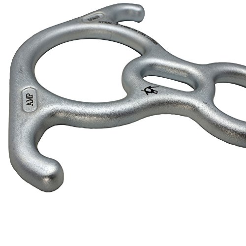 Snapklik.com : 50 kN Rescue Figure 8 Descender - Stainless Steel Belay ...