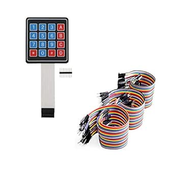 Robotbanao 4x4 (16 Keys) Universal Switch Matrix Membrane Keyboard ...