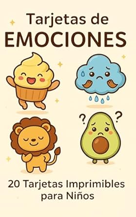 “Tarjetas de Emociones para Niños – Recurso Imprimible para Reconocer y ...