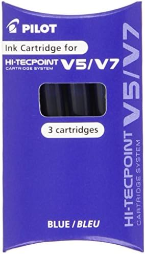 Pilot V5/V7 Ink Cartridges Green for Hi-Techpoint Cartridge System Pens ...