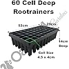 Oakland Gardens Root Trainer 45/60 Cell Deep Plug Plant Tray Large Seed ...