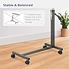 Amazon.com: Drive Medical 13067 Non Tilt Top Overbed Table with Wheels ...
