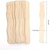 Amazon.com: 8",Craft Sticks,Wooden Fans Sticks,Fan Handles,Wood Wavy ...