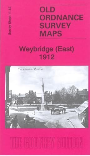 Weybridge (East) 1912: Surrey Sheet 11.12 (Old Ordnance Survey Maps of ...