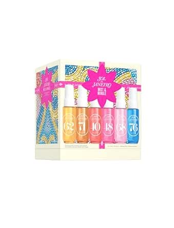 Amazon.com: Sol de Janeiro Gift Set of 6 Cheirosa Perfume Mists with ...