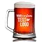 Amazon.com | Personalized Beer Mug with your Photo, Logo or Text - 17oz ...