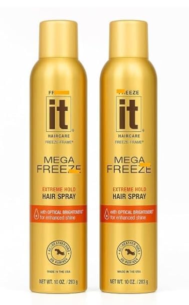 Amazon.com : Mega Extreme Hold Hair Spray, Original ~ 10 Oz - Pack Of 2 ...