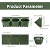 Amazon.com: Reaeng Self Watering Wall Planter with 36 Pots, Vertical ...