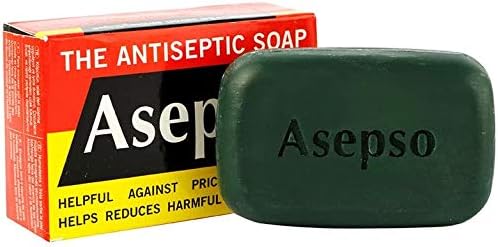 Asepso Soap with Antibacterial Agent 80 Grams : Amazon.co.uk: Beauty