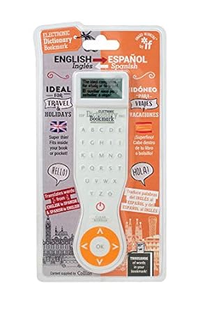 Electronic Dictionary Bookmark (Translation Edition) - Spanish-English ...