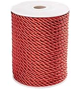 PH PandaHall 5mm Decorative Twisted Cord, 3-Ply Polyester Cord Rope ...