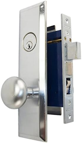 Marks Metro 114A/26D Satin Chrome Mortise Entry, Thru Bolted, Lockset ...