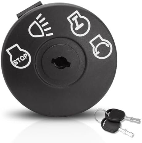 Amazon.com : Covnikyer Lawn Mowers Tractor Ignition Switch with Key 7 ...
