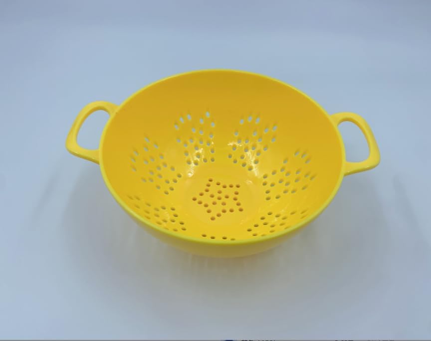 Amazon.com: ASEANAO Heavy Duty 6 Inch Mini Food Colander with Double ...
