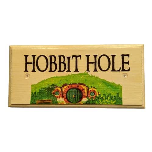 Hobbit Hole Sign, Hobbit House Plaque, Hobbit Cottage Signs, The Hobbit ...