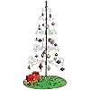 Amazon.com: Wrought Iron Christmas Ornament Display Tree - 83" : Home ...
