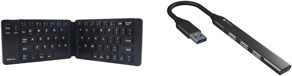 Amazon.in: Buy Portronics Chicklet POR-973 Foldable QWERTY Keyboard ...