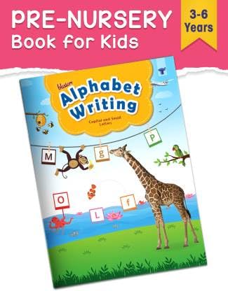 Blossom English Alphabet Writing Book For Kid 3 to Year Old ABCD And ...