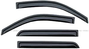 Amazon | 07y- キャデラック エスカレード ESV EXT スモーク ドアバイザー | サイドバイザー | 車＆バイク