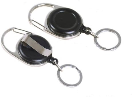 Fly Fishing Retractable Zinger Reel Cord Retractor Stainless Steel Clip ...