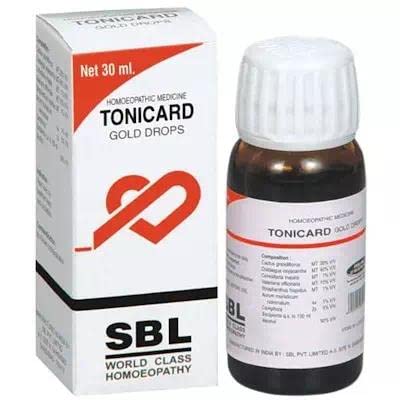 Buy Homoeomeds TONICARD GOLD DROPS 30 ML SBL Online at Low Prices in ...