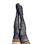Kix'ies Women's Opaque Thigh High Socks, Debbie Navy Plaid : Amazon.it ...
