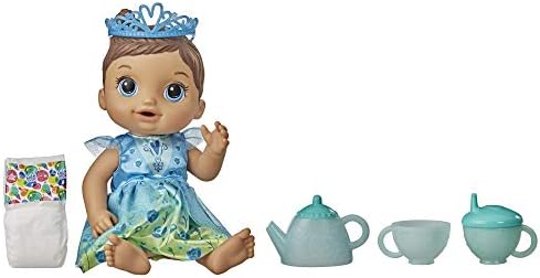 Baby Alive Tea ‘N Sparkles Baby Doll, Color-Changing Tea Set, Doll ...