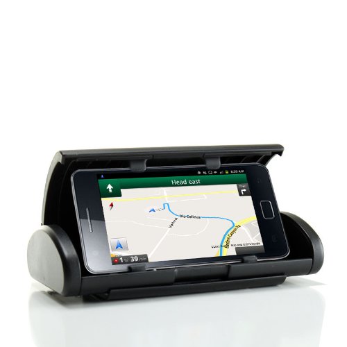 USA Gear dashMOUNT LP Universal Dashboard Cradle Mount Holder for GPS ...