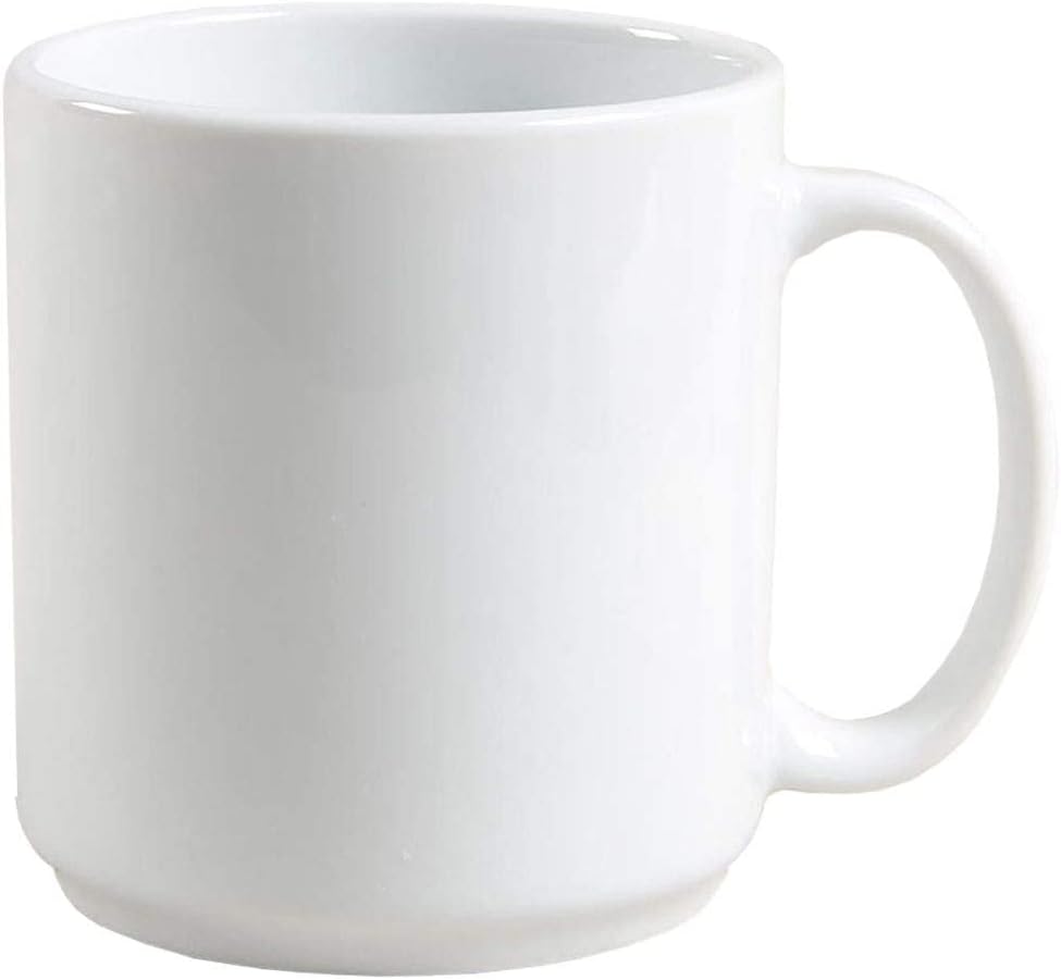Amazon.com: Williams-Sonoma Everyday White Mug, Porcelain, 12 Ounces ...
