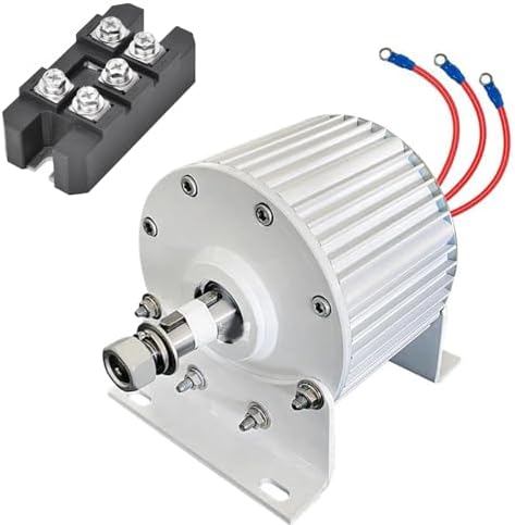 Amazon.com : 12000W Gearless Permanent Magnet Generator - Low Speed ...