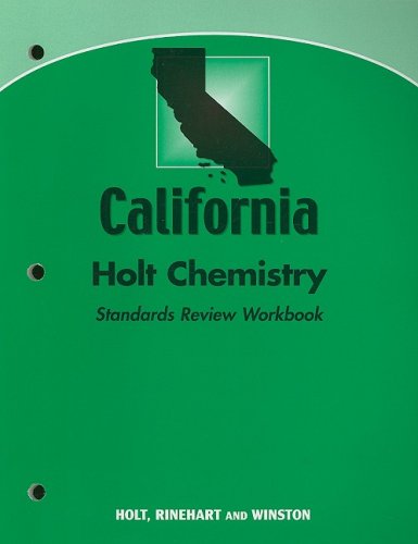 Amazon.com: California Holt Chemistry: Standards Review Workbook ...