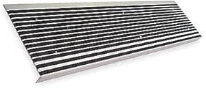 Wooster Products Stair Tread Black 48in W Extruded Alum - Staircase ...