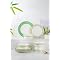 Amazon.com | FHGNYSM 12-Piece Bone China Dinnerware Set with Glid ...