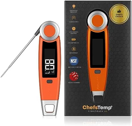 Amazon.com: Finaltouch X10 Instant Read Digital Meat Thermometer NSF ...