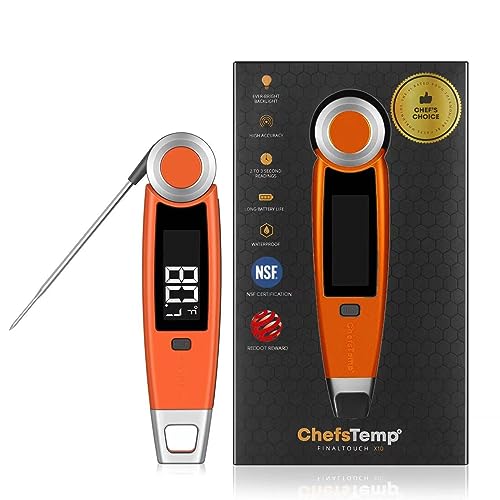 Finaltouch X10 Instant Read Digital Meat Thermometer NSF Certified ...