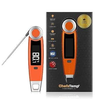 Amazon.com: Finaltouch X10 Instant Read Digital Meat Thermometer NSF ...
