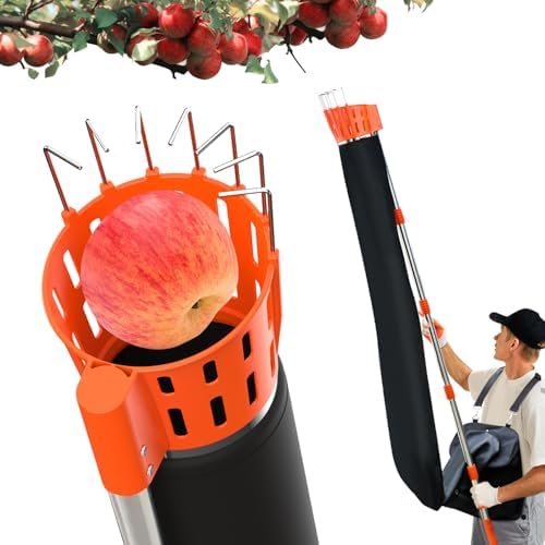 Amazon.com : 13Ft Professional Fruit Picker with Collection Funnel and ...