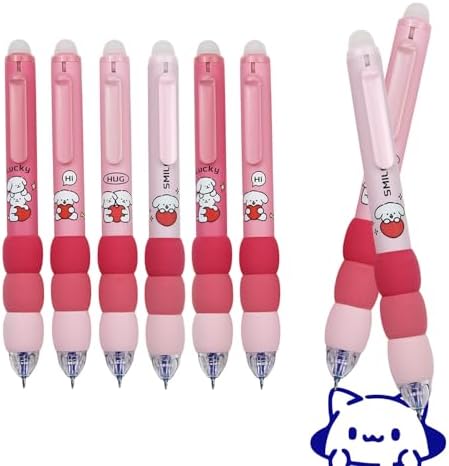 GZGXKJ 8Pcs Animal Erasable Pen 0.5mm Rub Out Pens Set Cute Cartoon ...