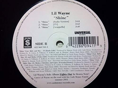 Lil' Wayne - Shine [Vinyl] - Amazon.com Music